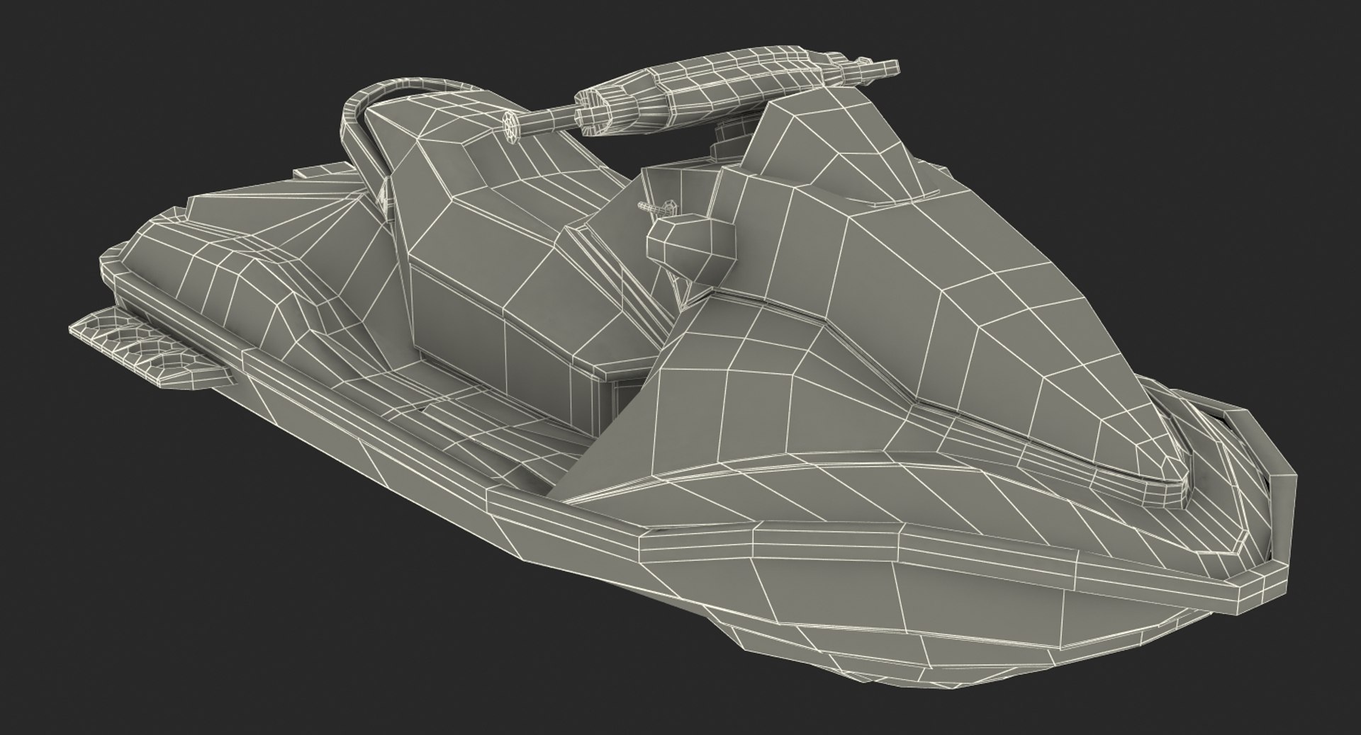 3d model jet ski sea-doo