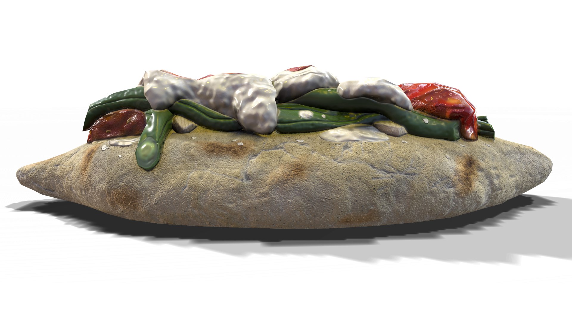 Tlacoyo 3D Model - TurboSquid 2085370