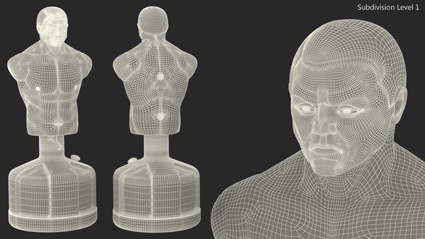 3D body opponent training dummy - TurboSquid 1633757