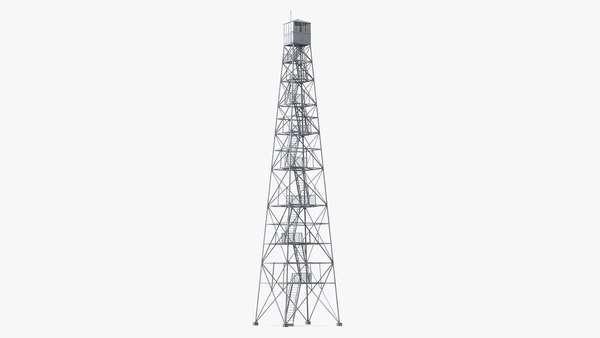 modelo 3d Torre de vigilancia contra incendios - TurboSquid 2149903