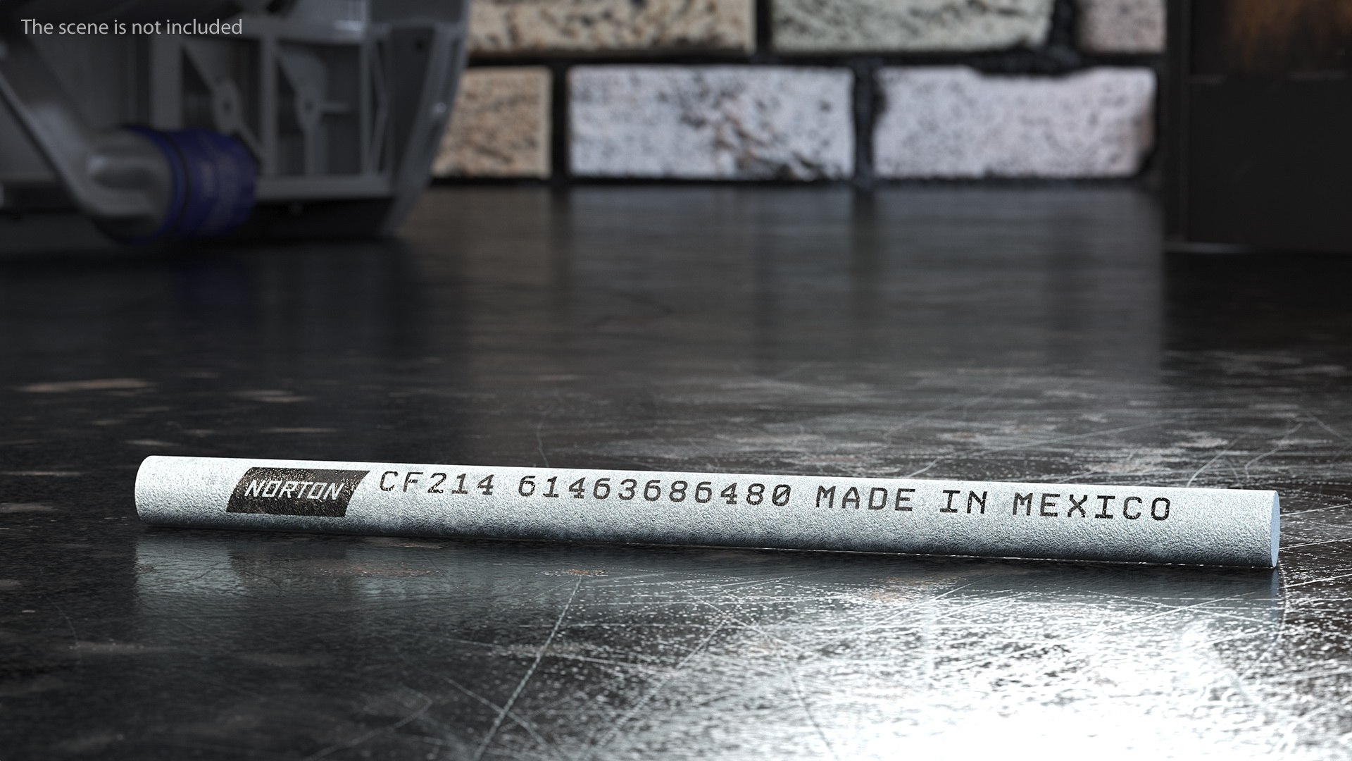 3D model Whetstone Stick Grey - TurboSquid 1845174