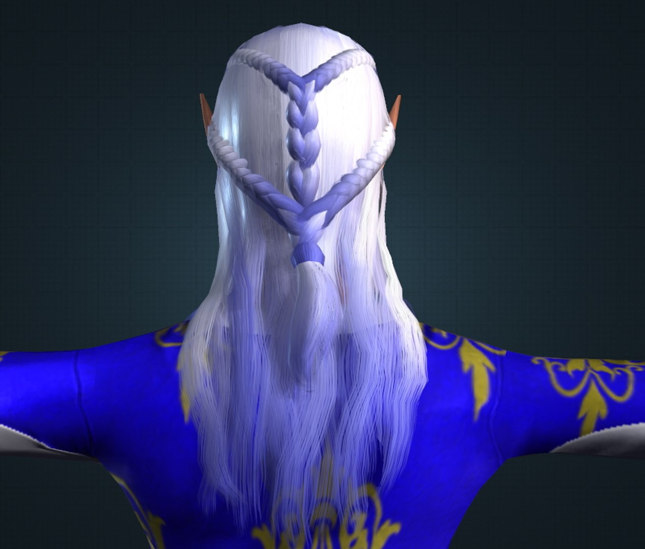 Elf White Sparkle 3D - TurboSquid 1286428