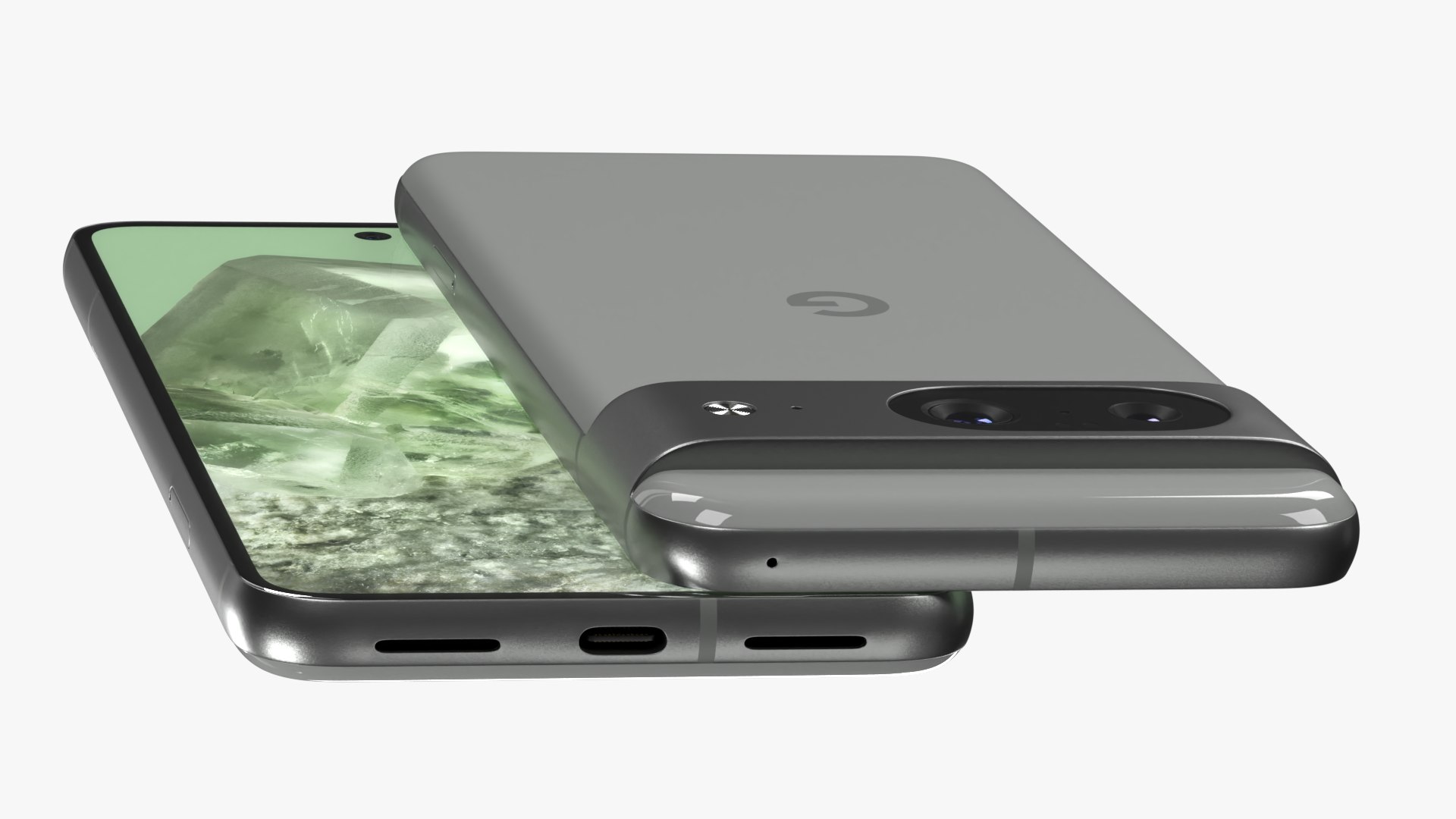 3D Model Google Pixel 8 Hazel - TurboSquid 2136944