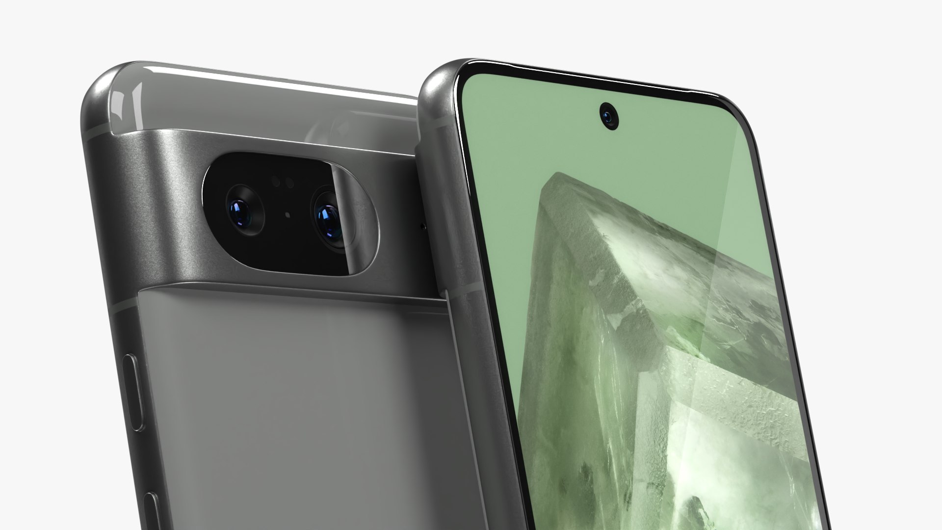 3D Model Google Pixel 8 Hazel - TurboSquid 2136944