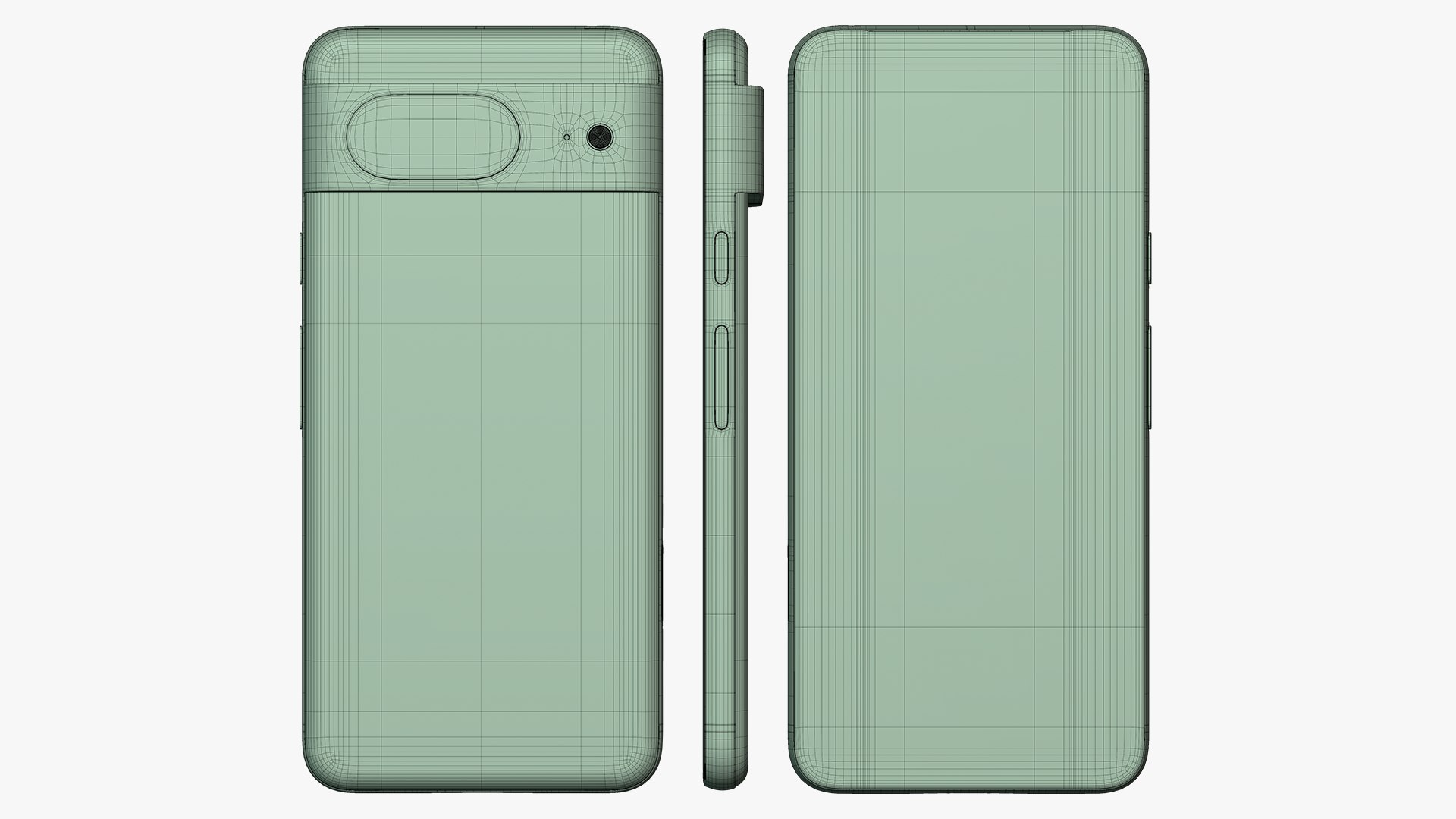 3D Model Google Pixel 8 Hazel - TurboSquid 2136944