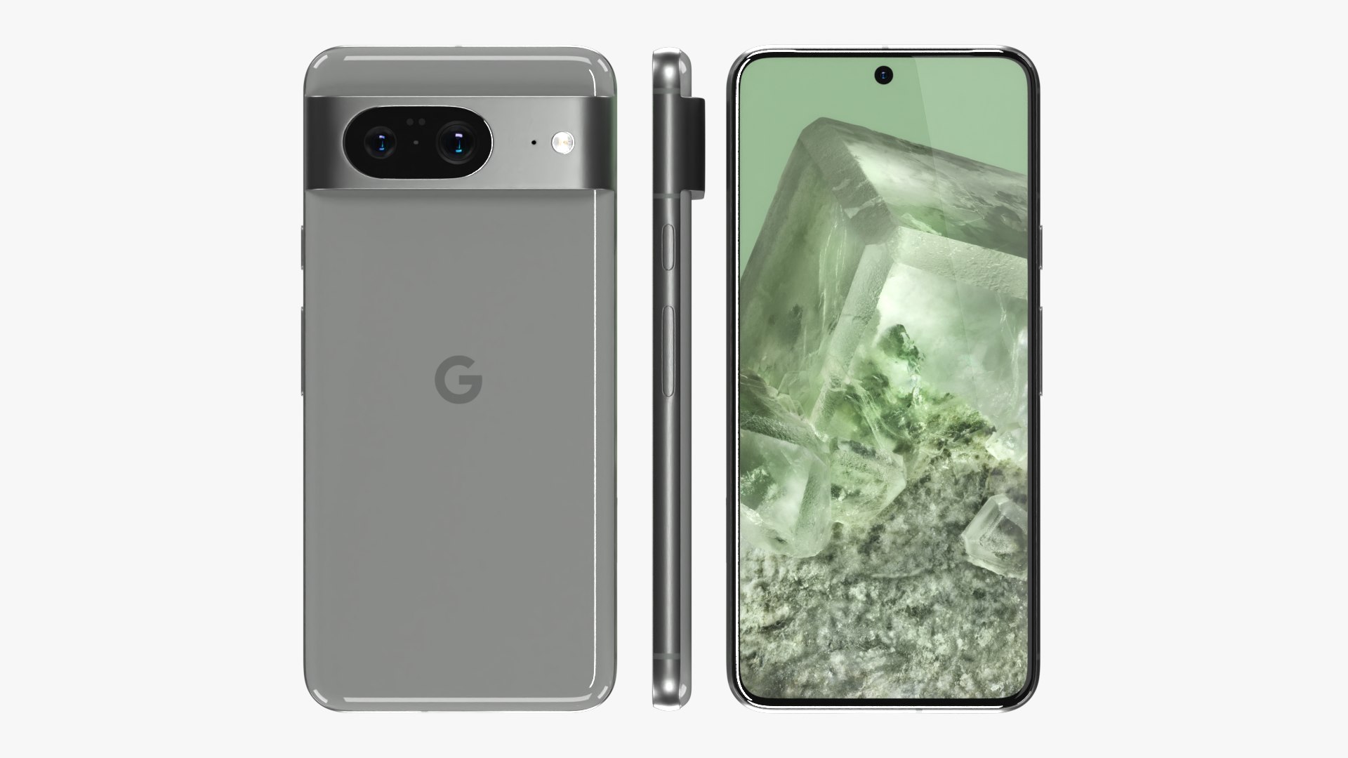 3D Model Google Pixel 8 Hazel - TurboSquid 2136944