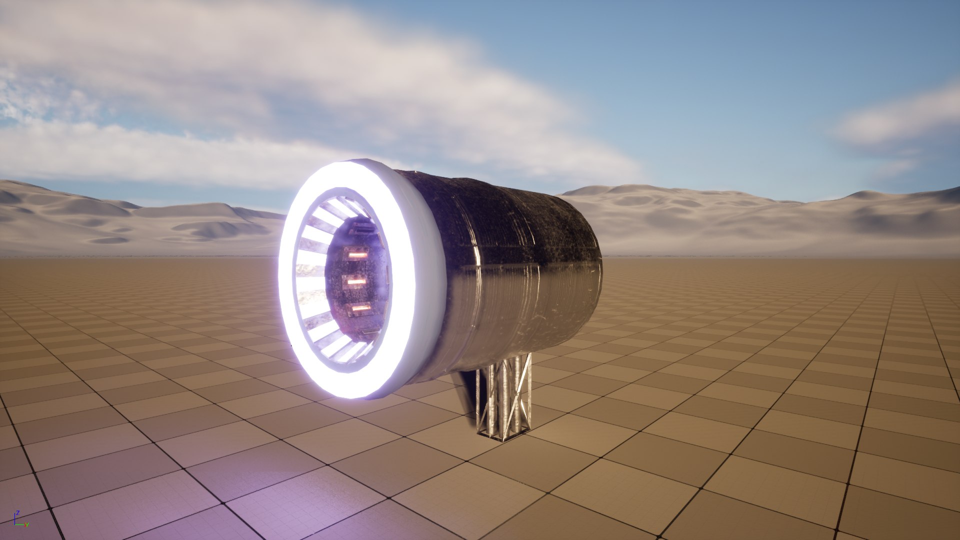 Engine Space Ship 3D Model - TurboSquid 1936021