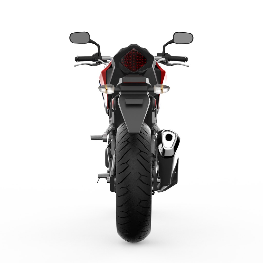 3D Honda CB 500F 2017 Model - TurboSquid 2047733