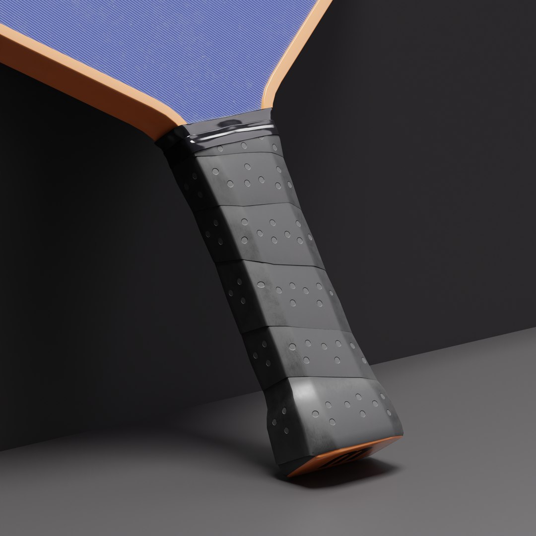 Pickleball Paddle 3D Model Game Ready PBR Textures 3D Model ...