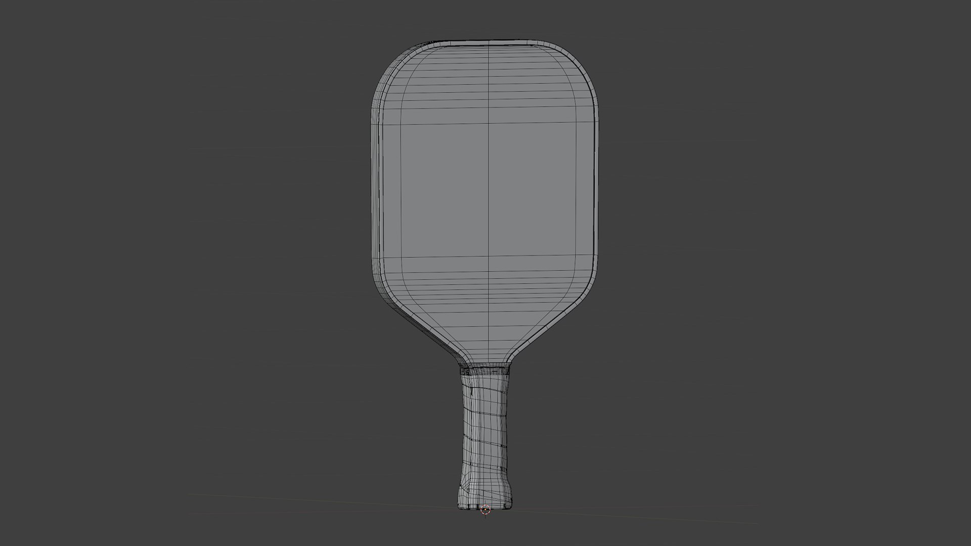 Pickleball Paddle 3D Model Game Ready PBR Textures 3D Model ...