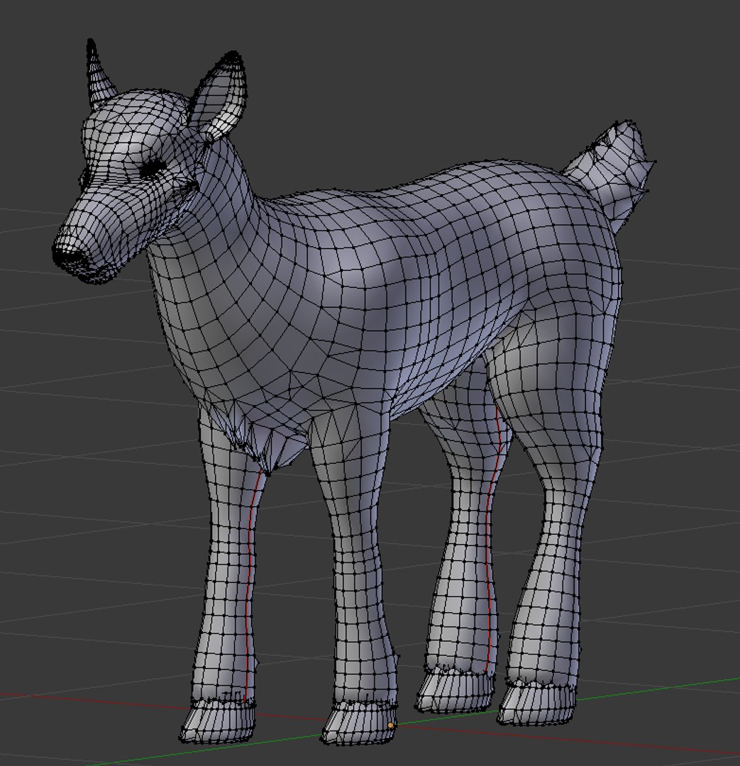 3D Unrigged Deer Uv Model - TurboSquid 1282447