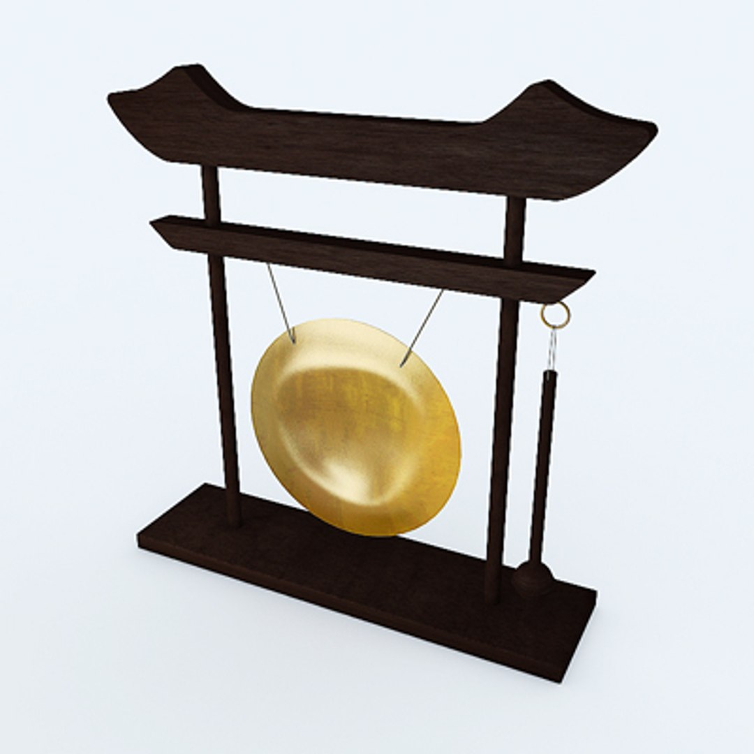 3d Chinese Gong