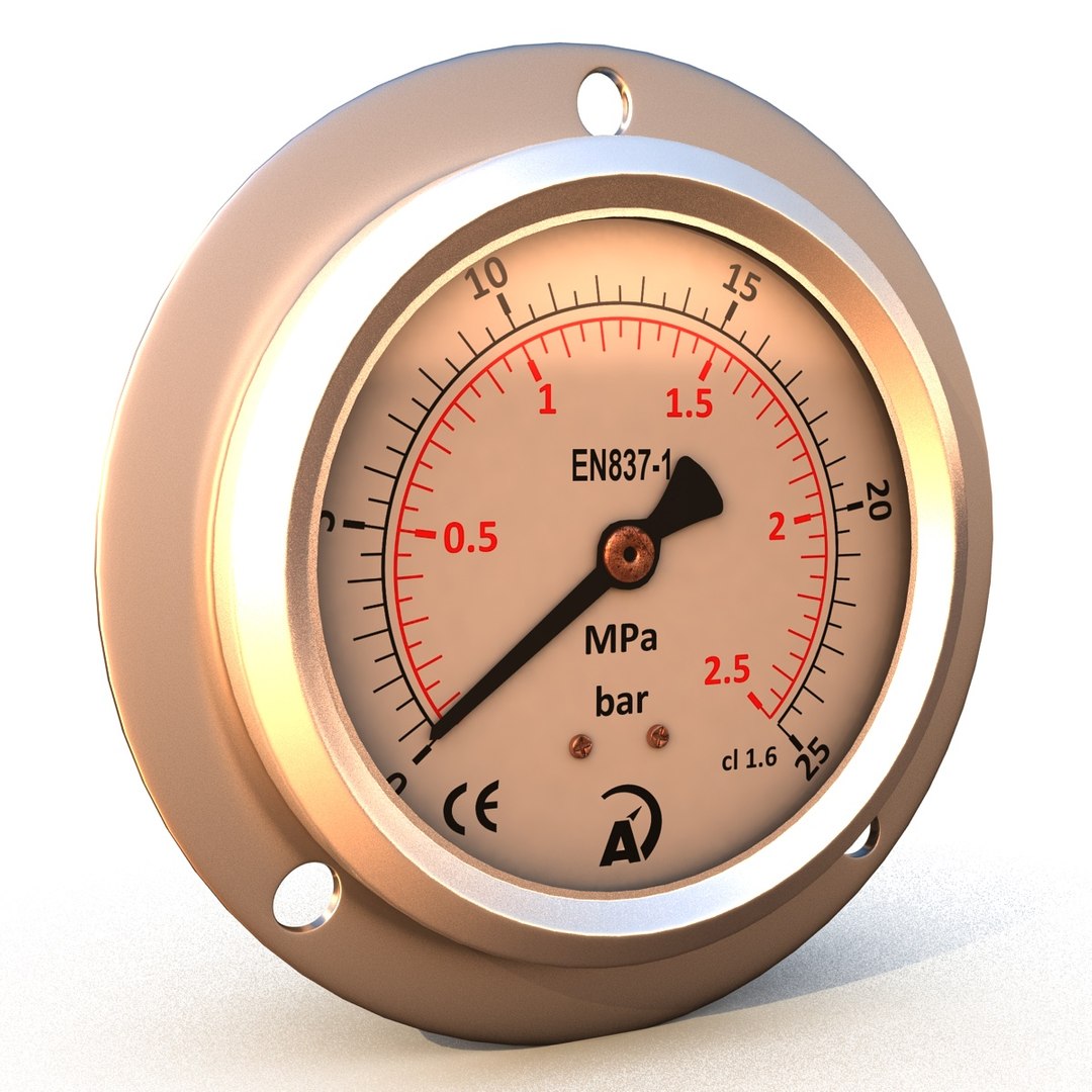 Manometer 3d Max