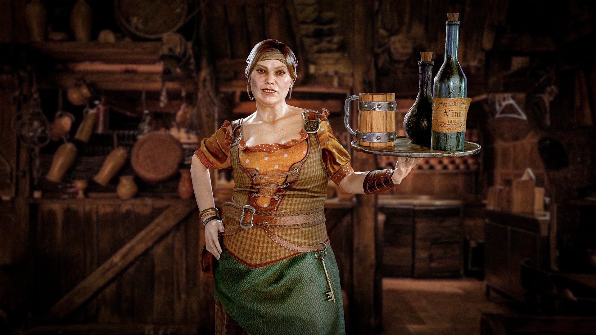 Barmaid 3D - TurboSquid 1853660