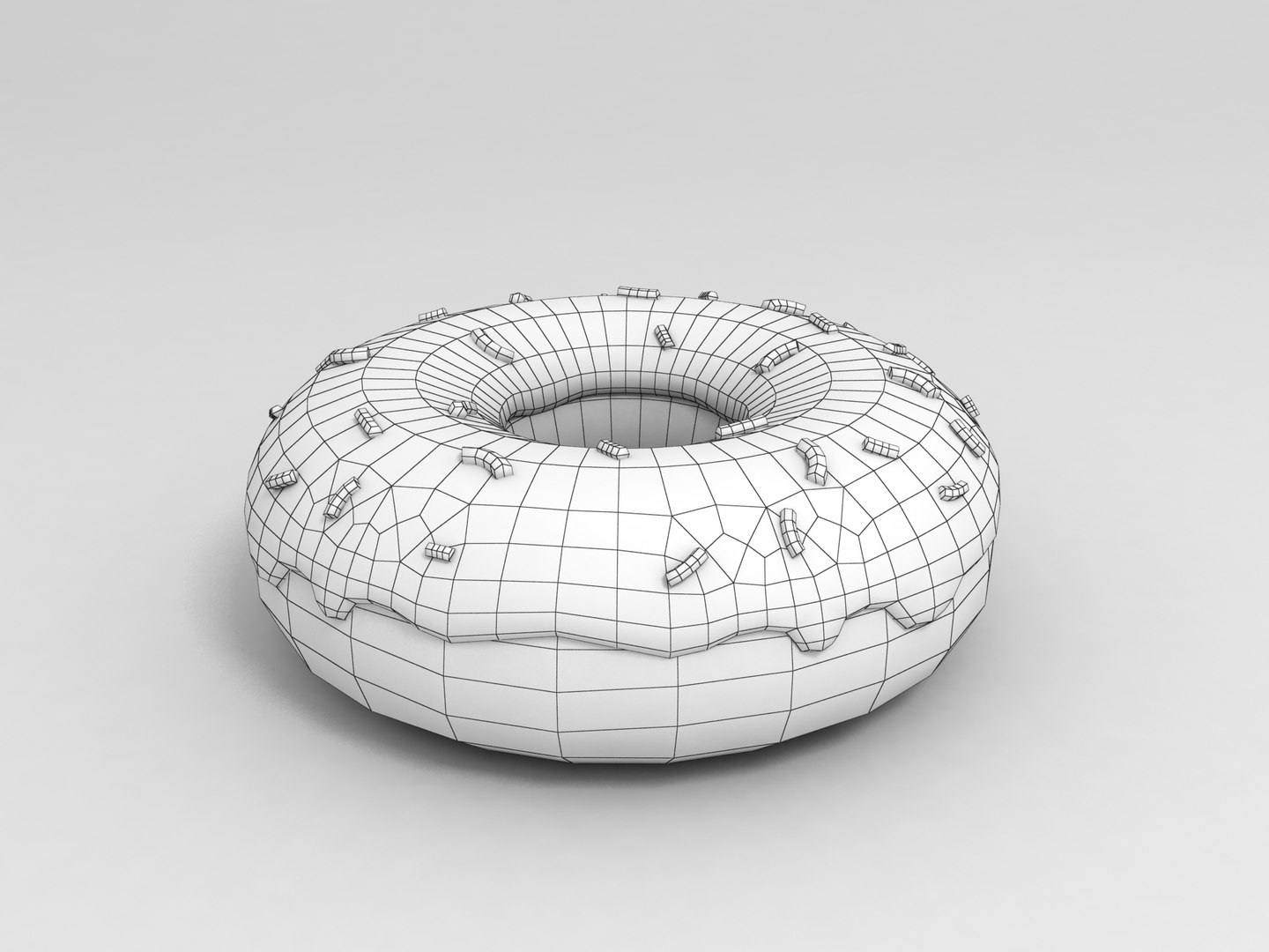 Daughnut 3D Model - TurboSquid 1302274