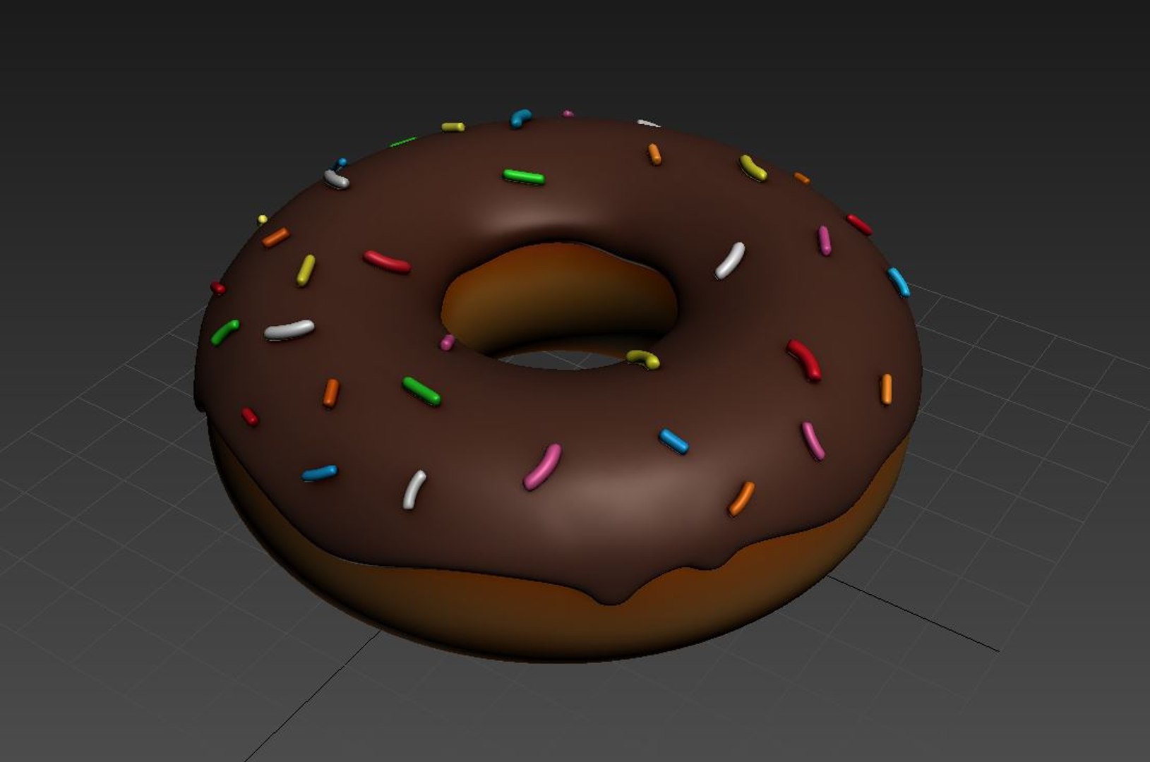 Daughnut 3D Model - TurboSquid 1302274