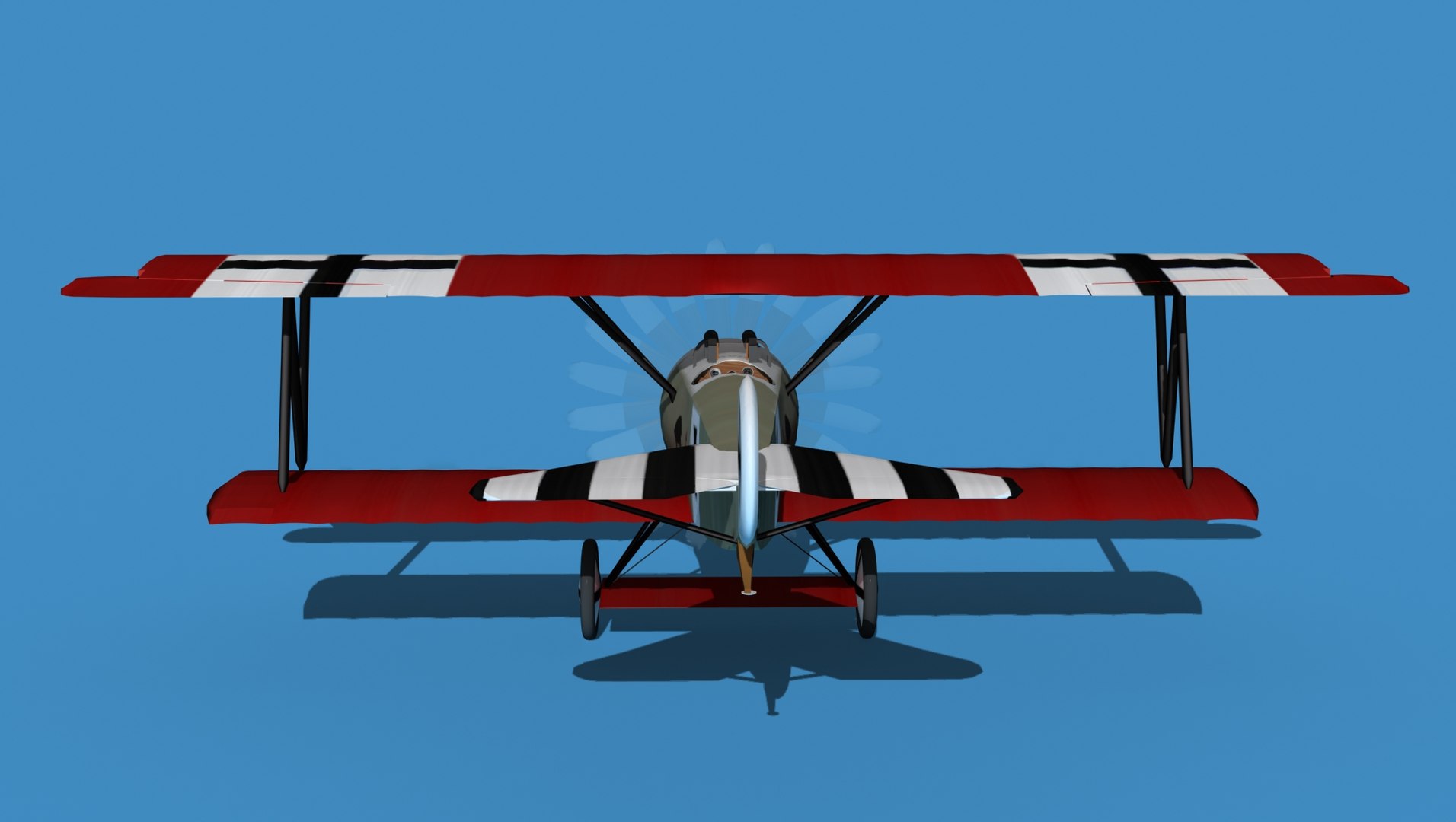 3D Fokker D-VI V06 - TurboSquid 1919419