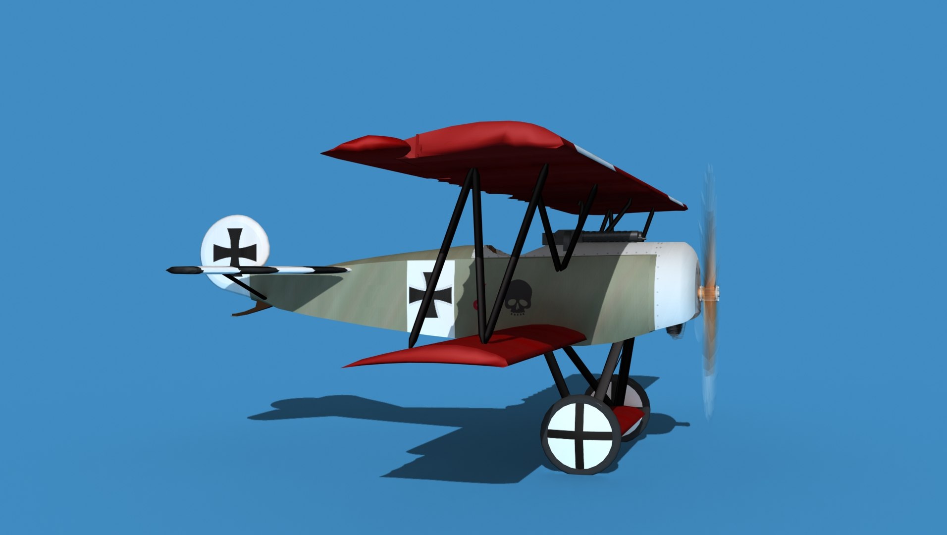 3D Fokker D-VI V06 - TurboSquid 1919419