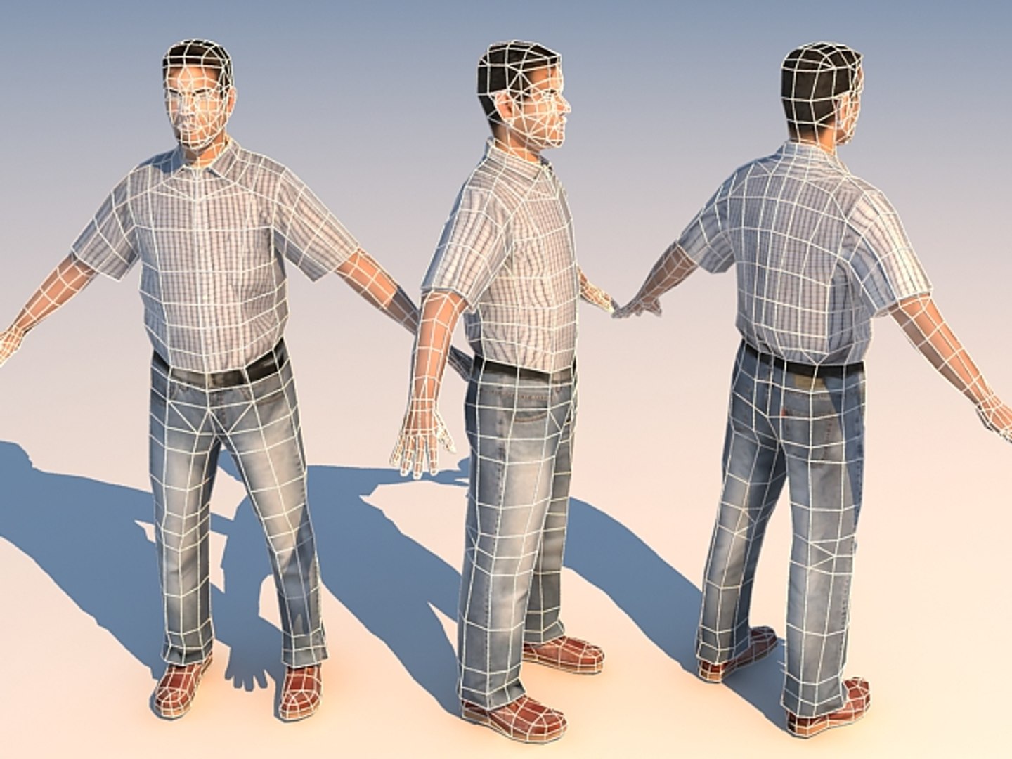 3ds Max Character Casual 13