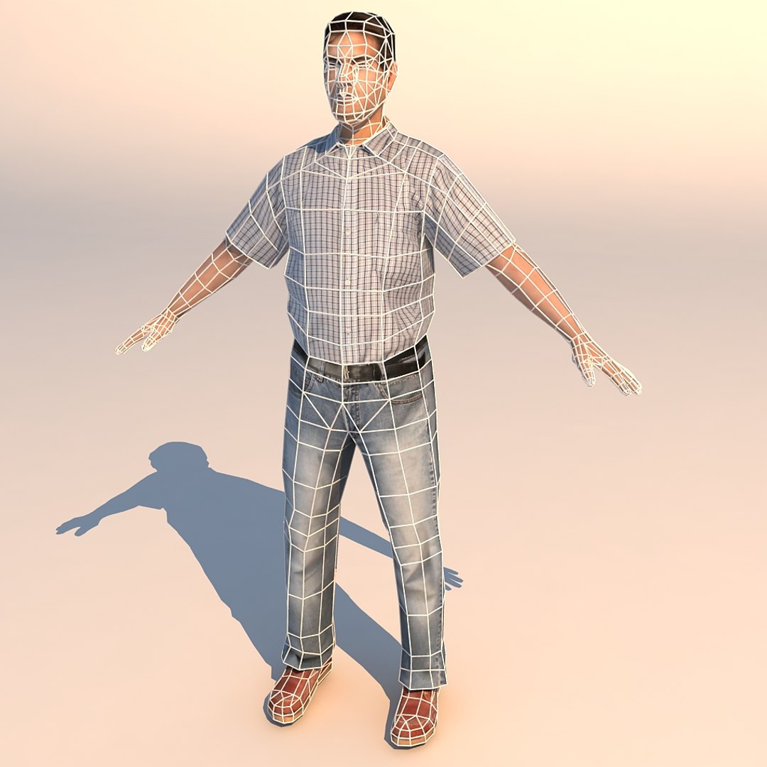3ds Max Character Casual 13