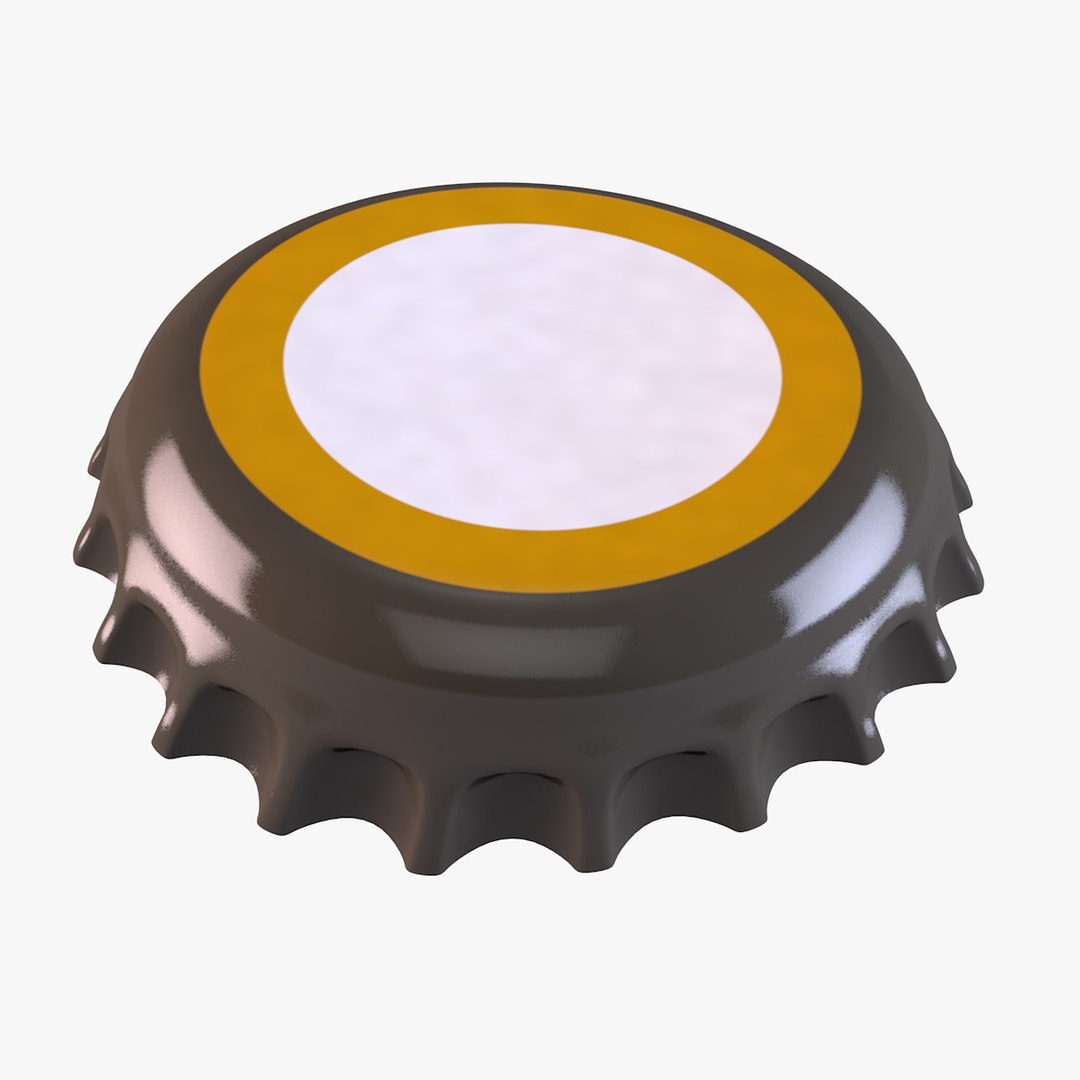 3D bottle cap model - TurboSquid 1919793