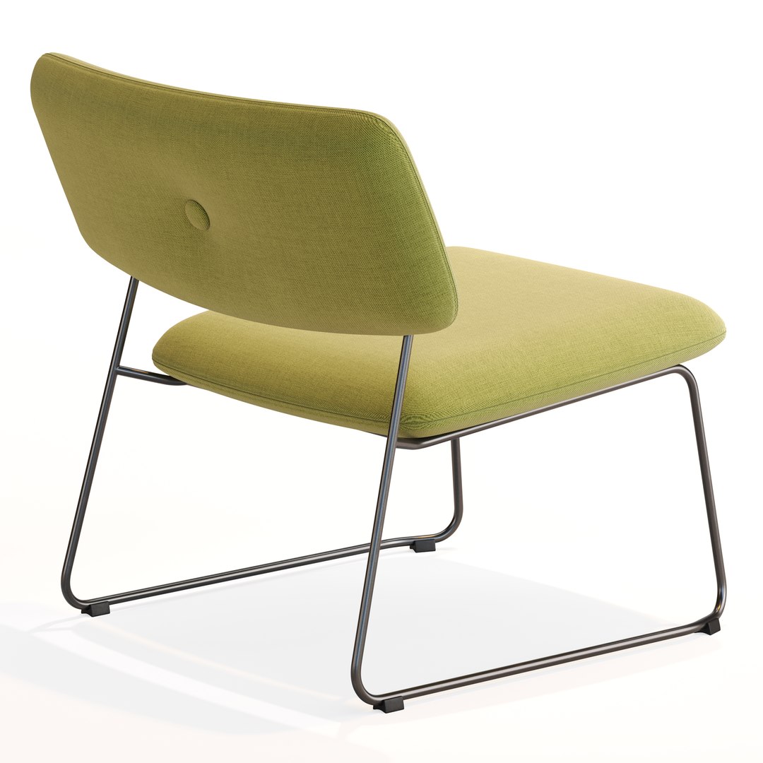 Dundra Lounge Chair 3D Model - TurboSquid 2311953
