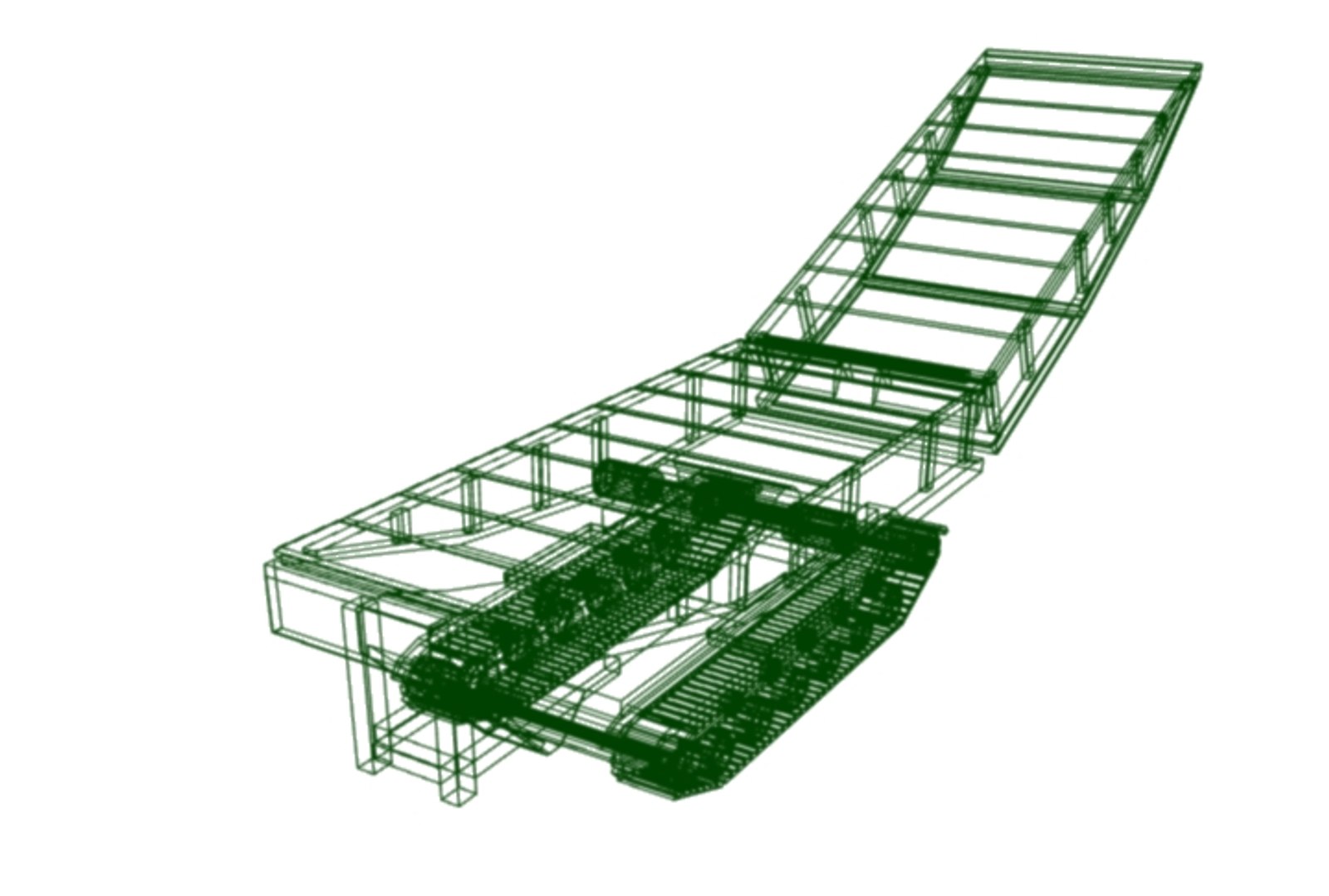 Maya M60a1 Avlb Armored Bridge