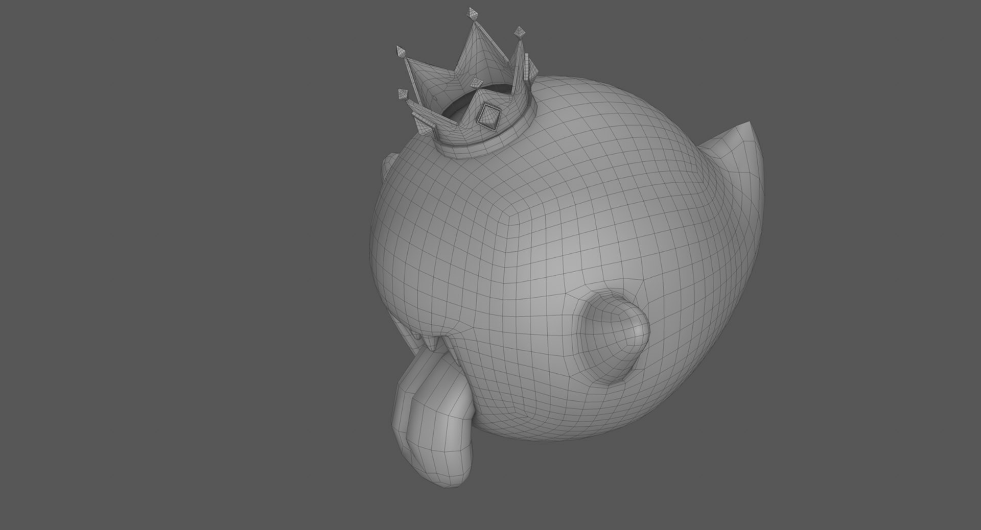 3D King Boo Super Mario - TurboSquid 1364207