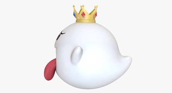 3D king boo super mario - TurboSquid 1364207