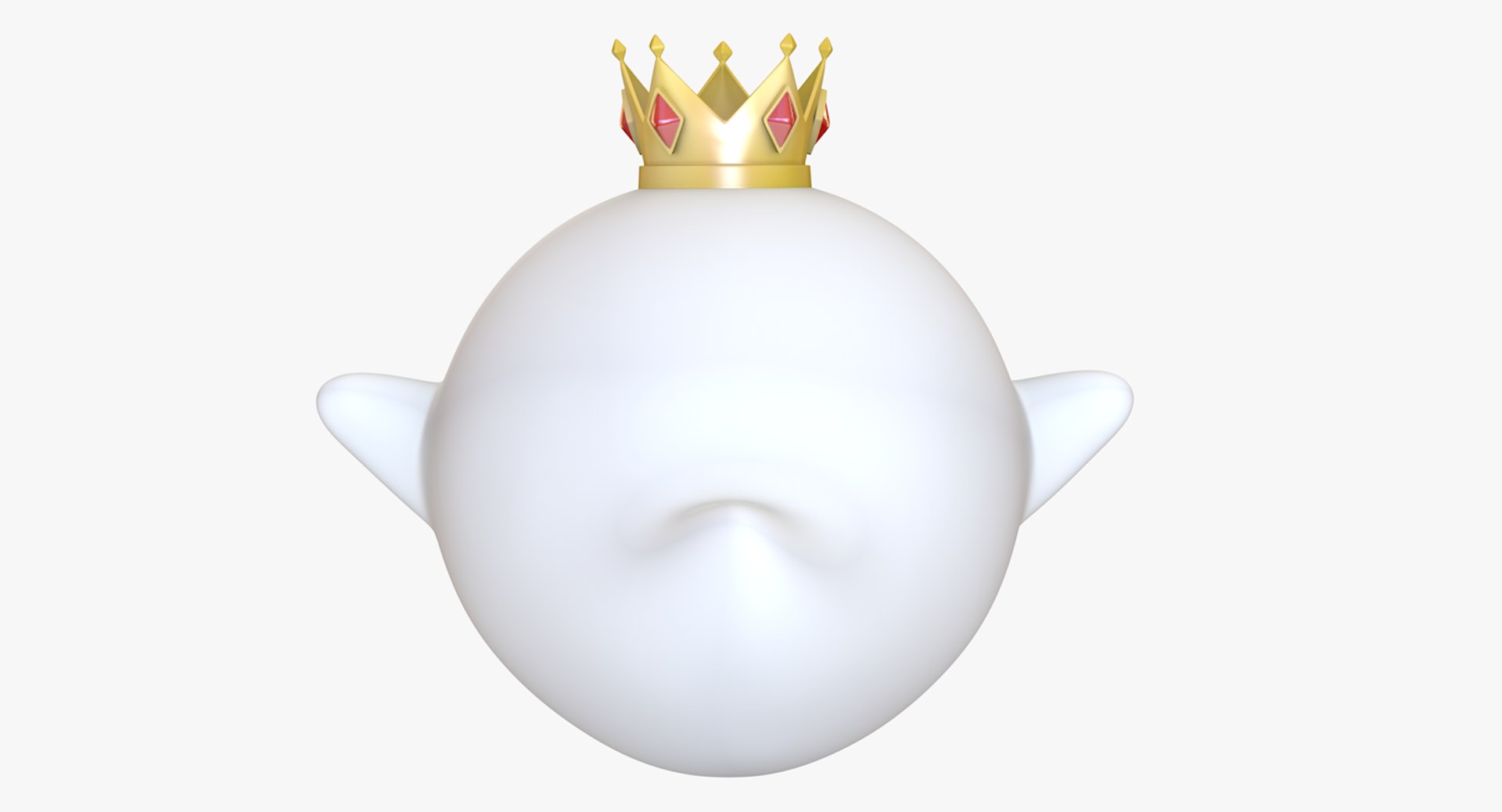 3D King Boo Super Mario - TurboSquid 1364207
