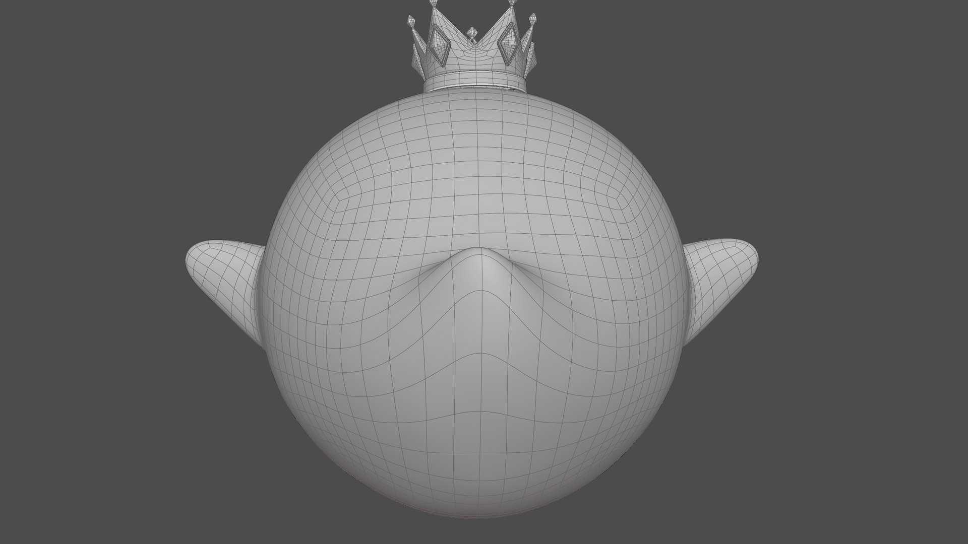 3D King Boo Super Mario - TurboSquid 1364207