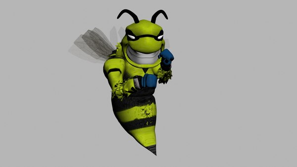 mma bee 3d max