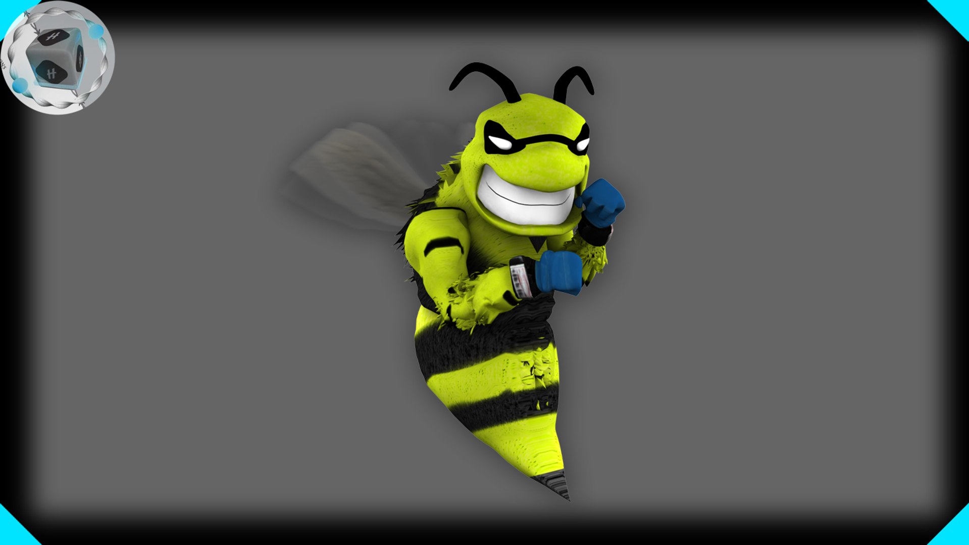 mma bee 3d max