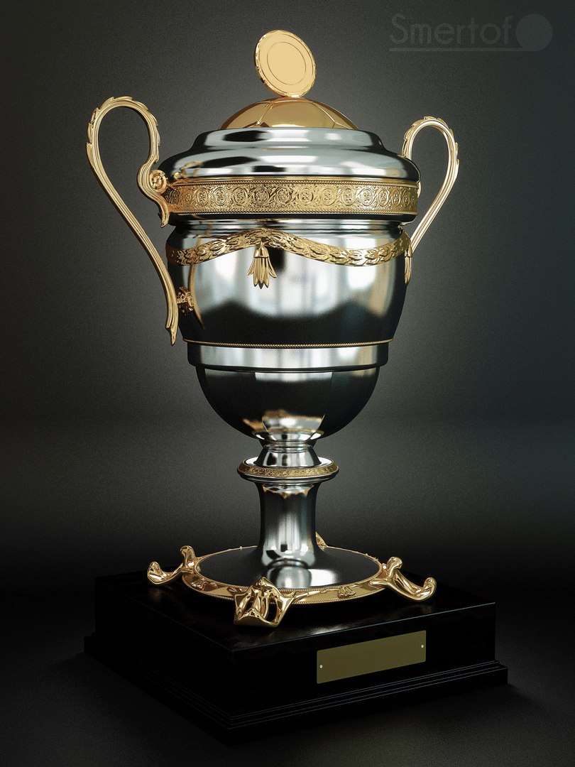 3D Football Cup Trophy 3D Model - TurboSquid 1878047