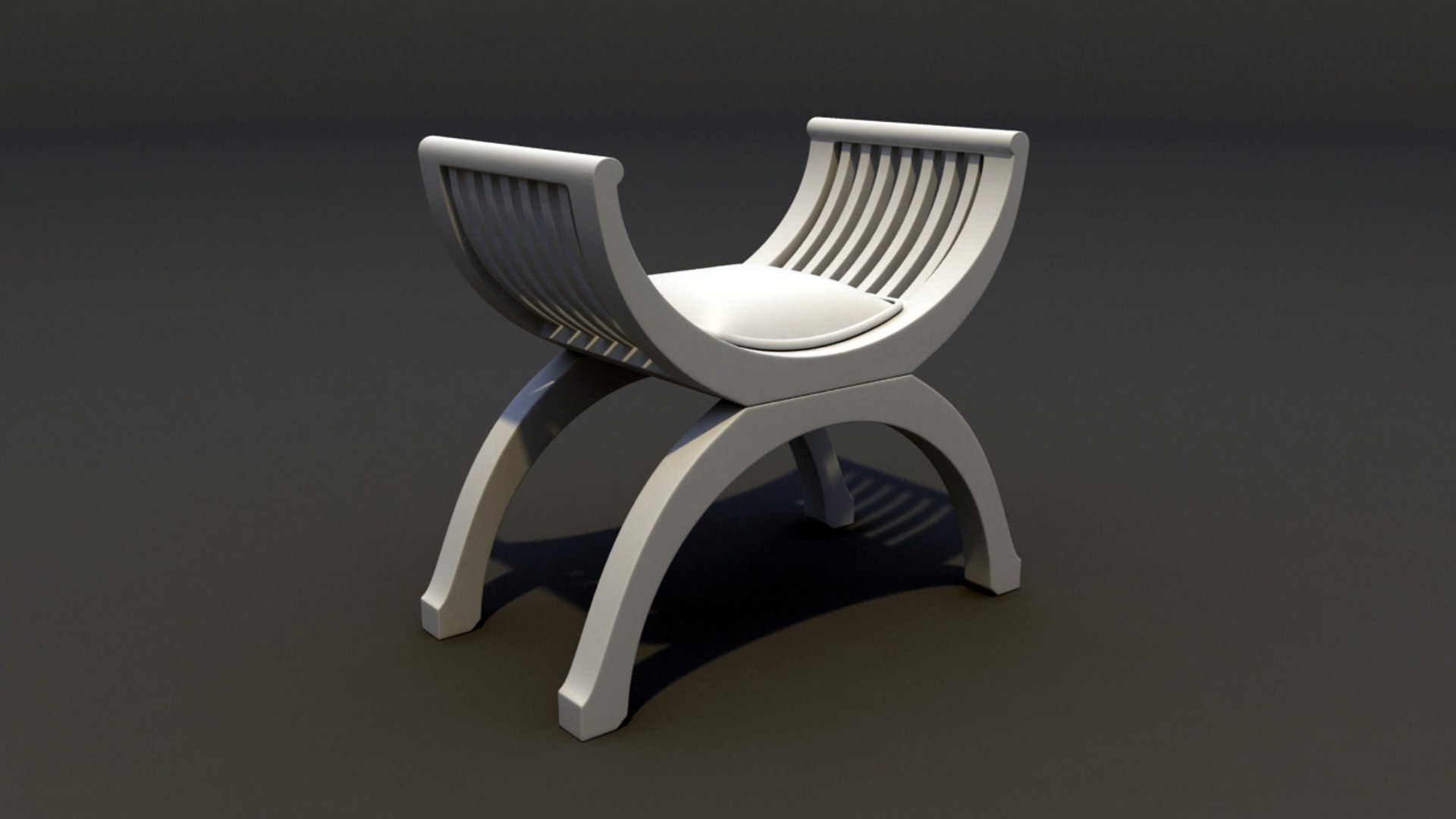 3d Model Stool