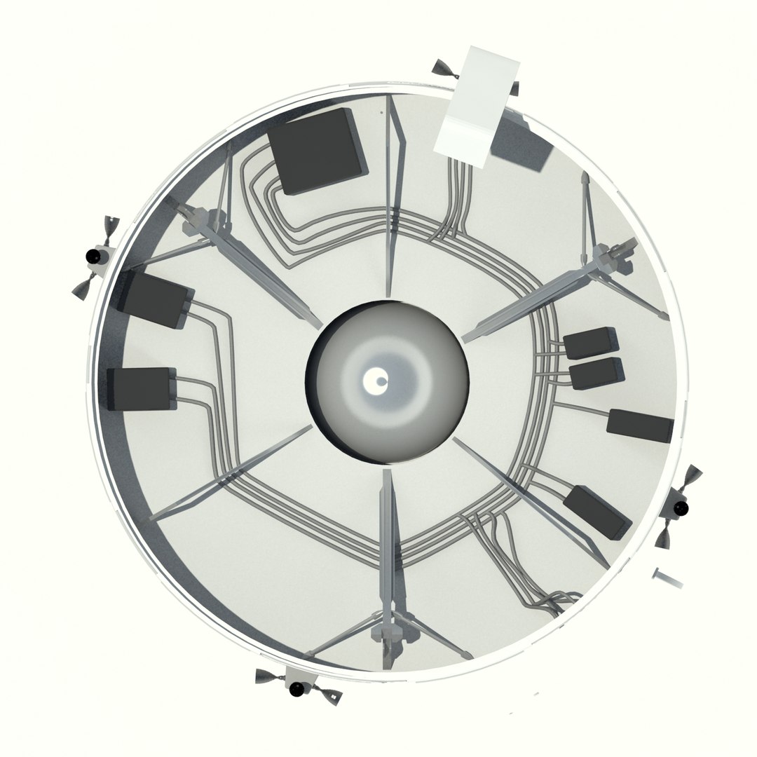 3d Model Apollo Service Module