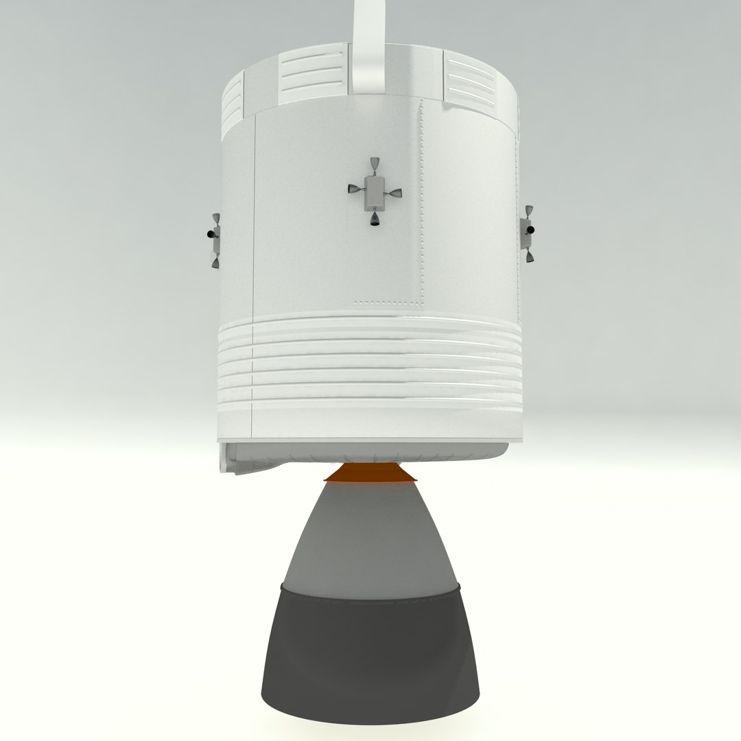 3d Model Apollo Service Module