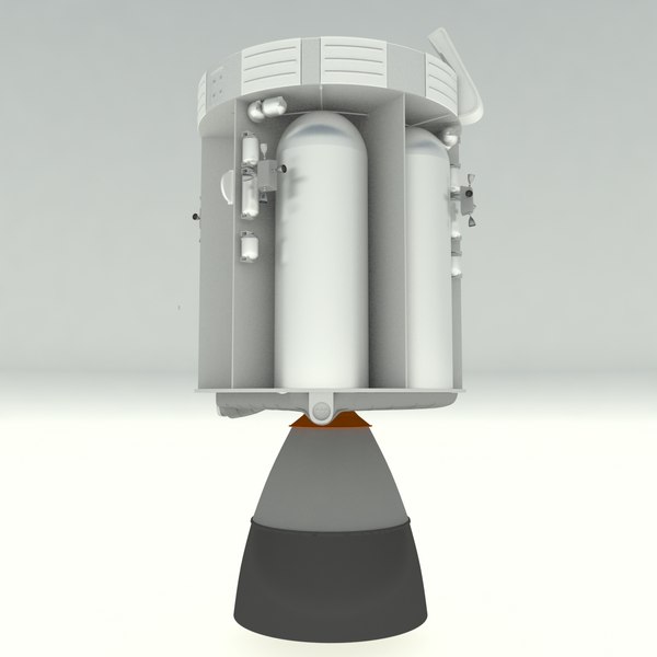 Módulo de serviço Apollo Modelo 3D - TurboSquid 689343