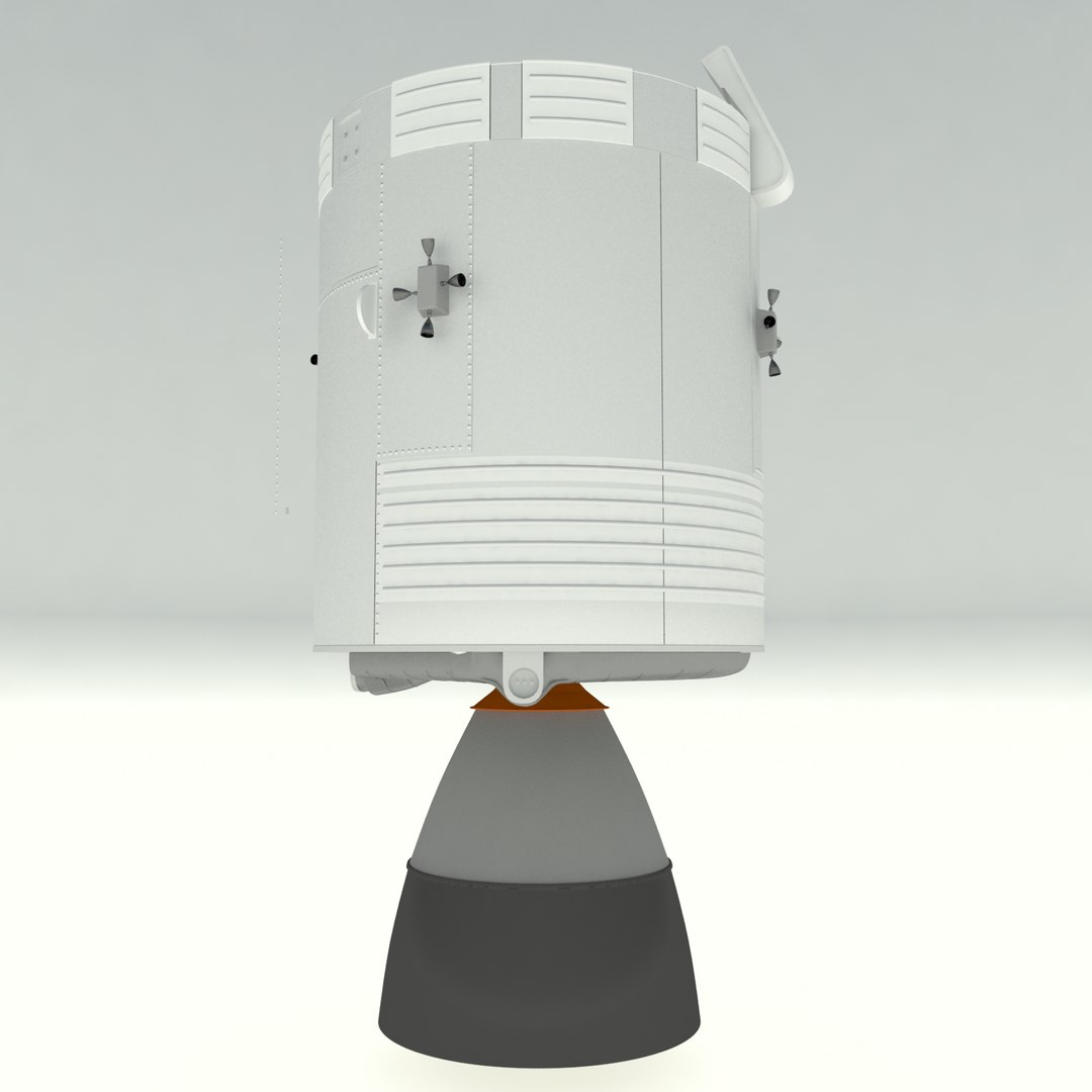 3d Model Apollo Service Module
