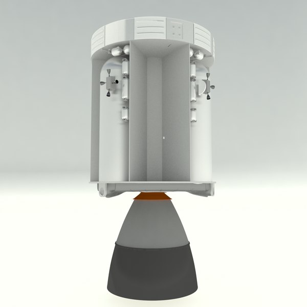 3d model apollo service module