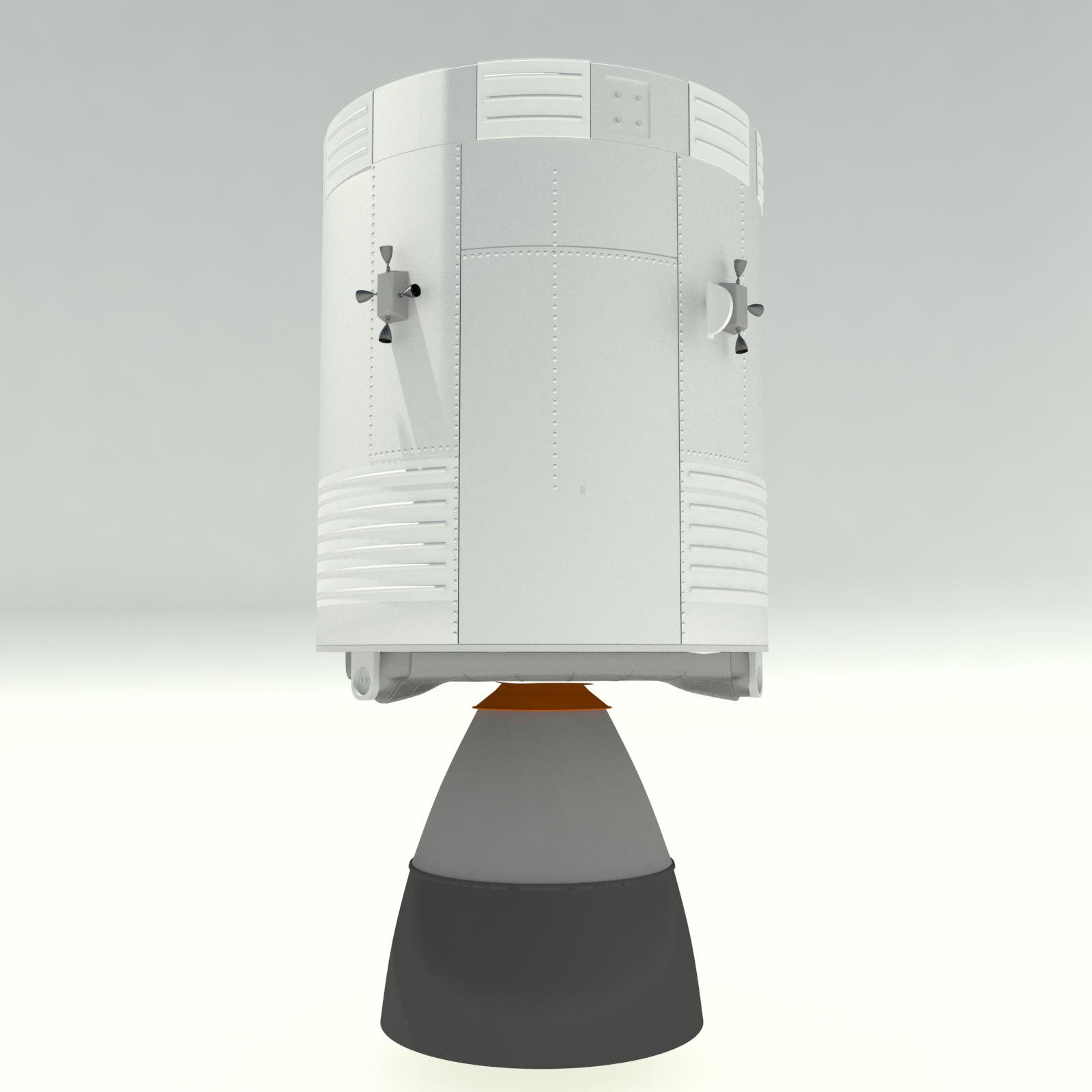 3d model apollo service module