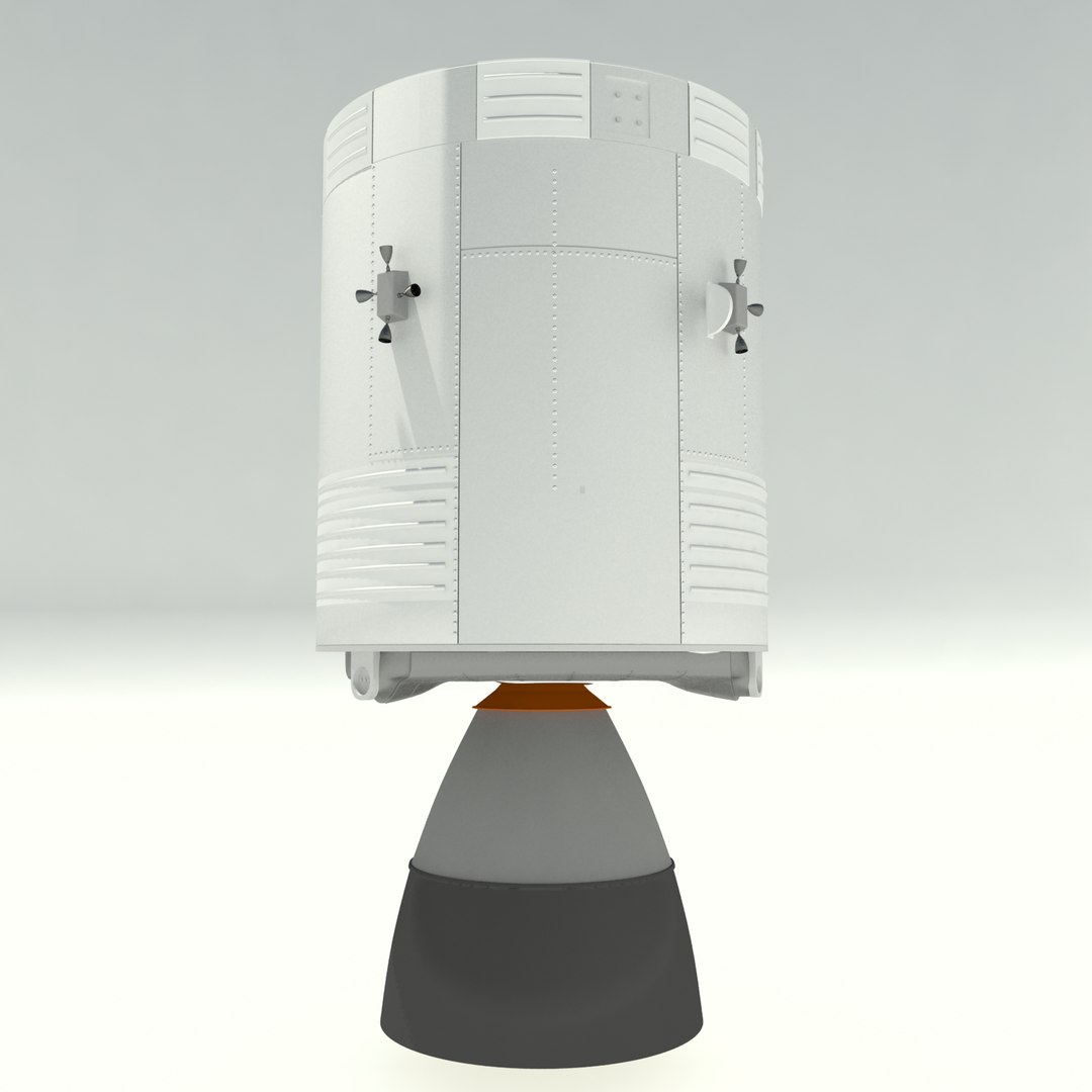 3d Model Apollo Service Module