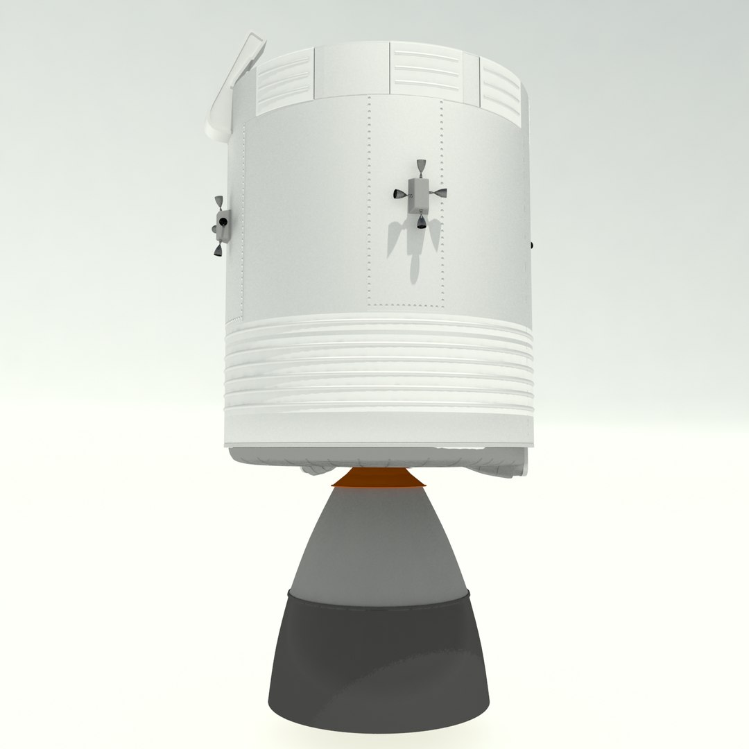 3d Model Apollo Service Module