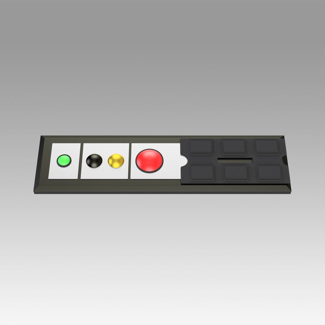 Star Remote Control 3D Model - TurboSquid 1601379