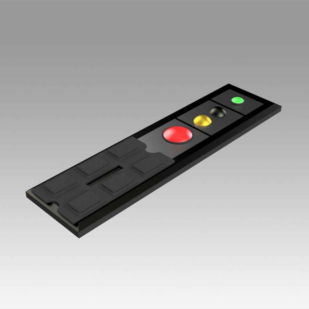 Star Remote Control 3D Model - TurboSquid 1601379