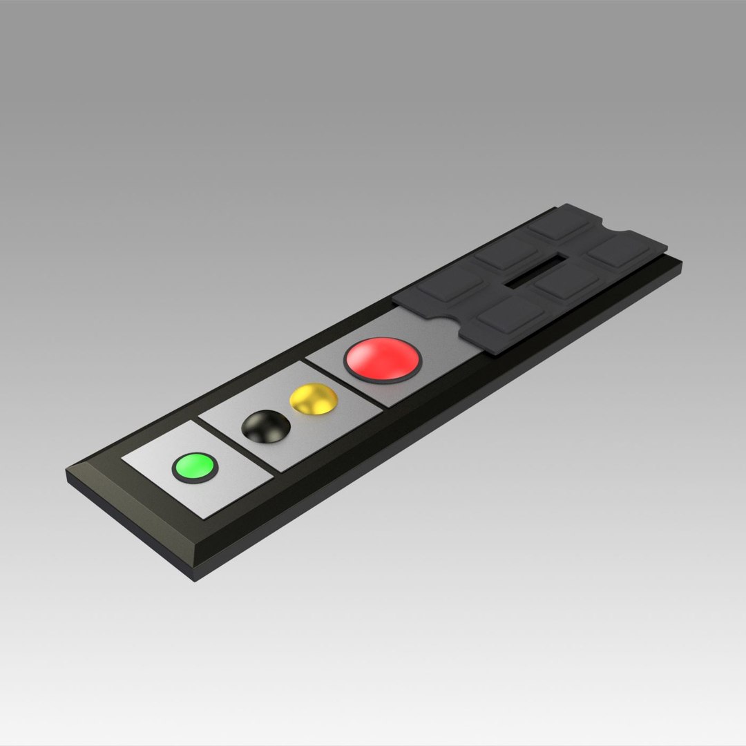 Star Remote Control 3D Model - TurboSquid 1601379