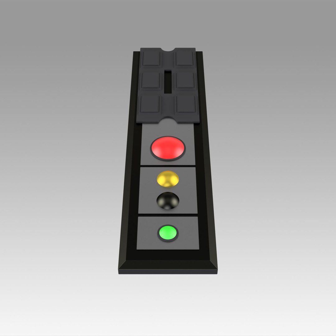 Star Remote Control 3D Model - TurboSquid 1601379