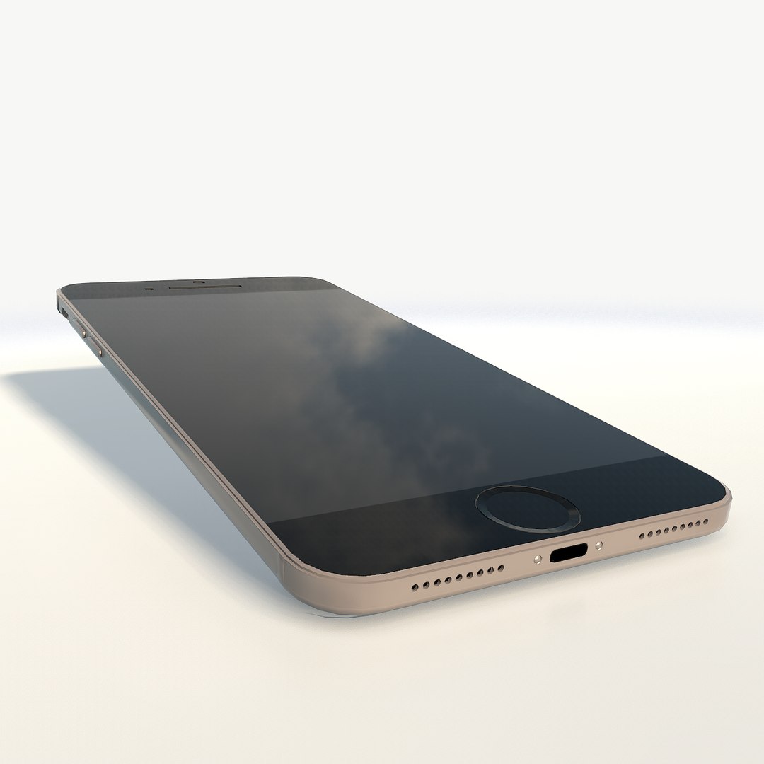 3d Model Of Iphone 7 Package