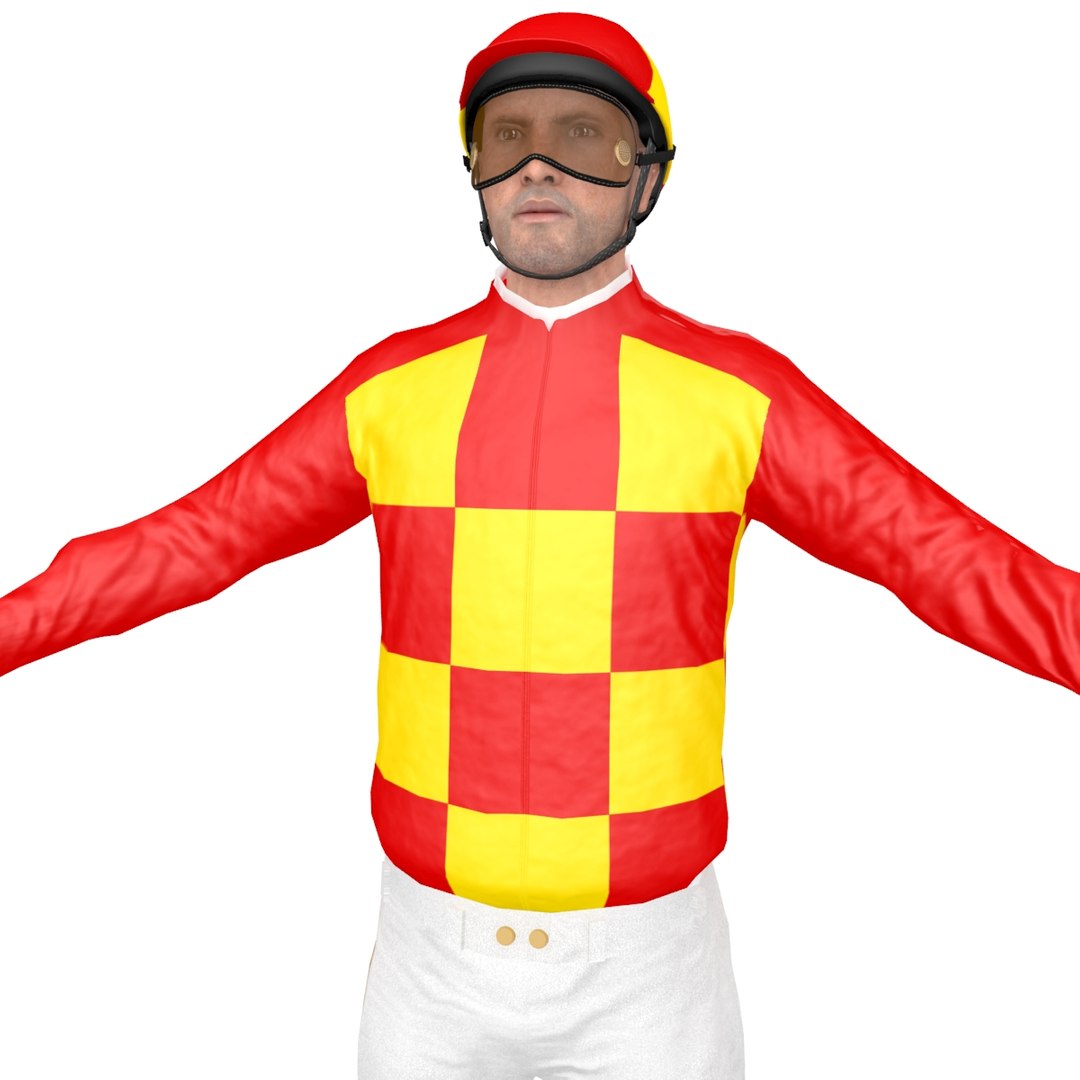 Jockey People Character 3D Model - TurboSquid 1299031