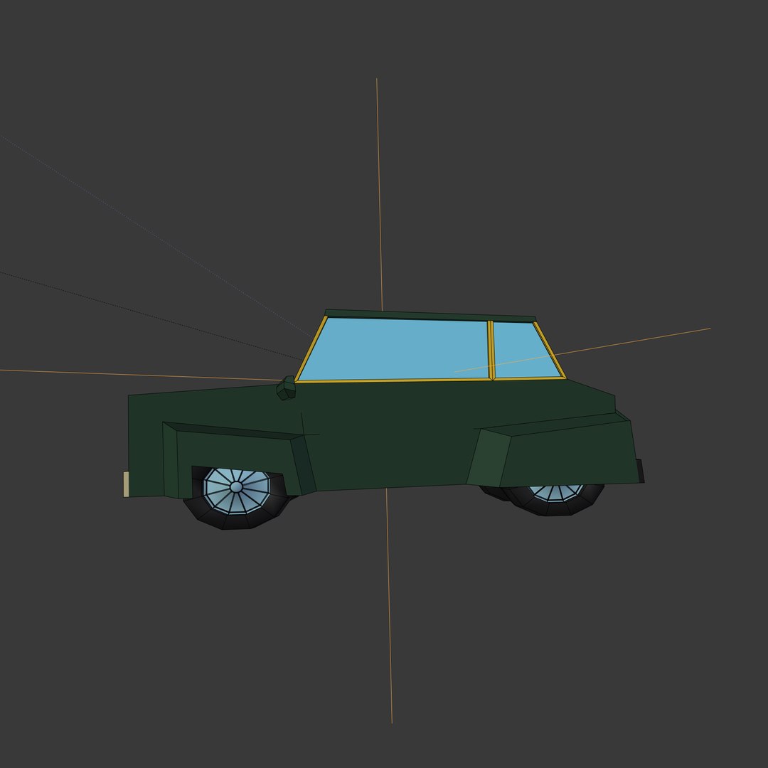 Cartoon Car Model - TurboSquid 1189164